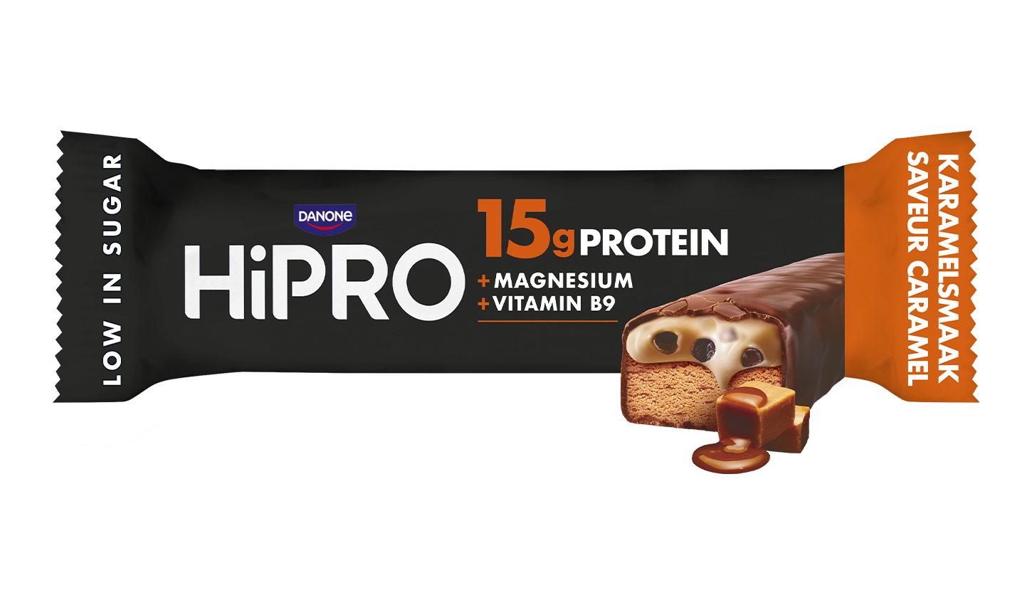 HiPRO Caramel - Protein Bar - Bestel hier! – HiPRO Belgium